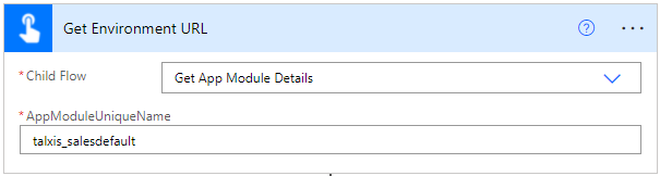 TALXIS Workflow - Get App Module Details | Docs
